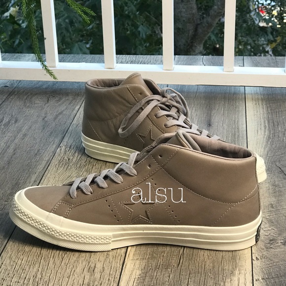 Converse | Shoes | Converse One Star Mid Malted Beige M Authentic ...
